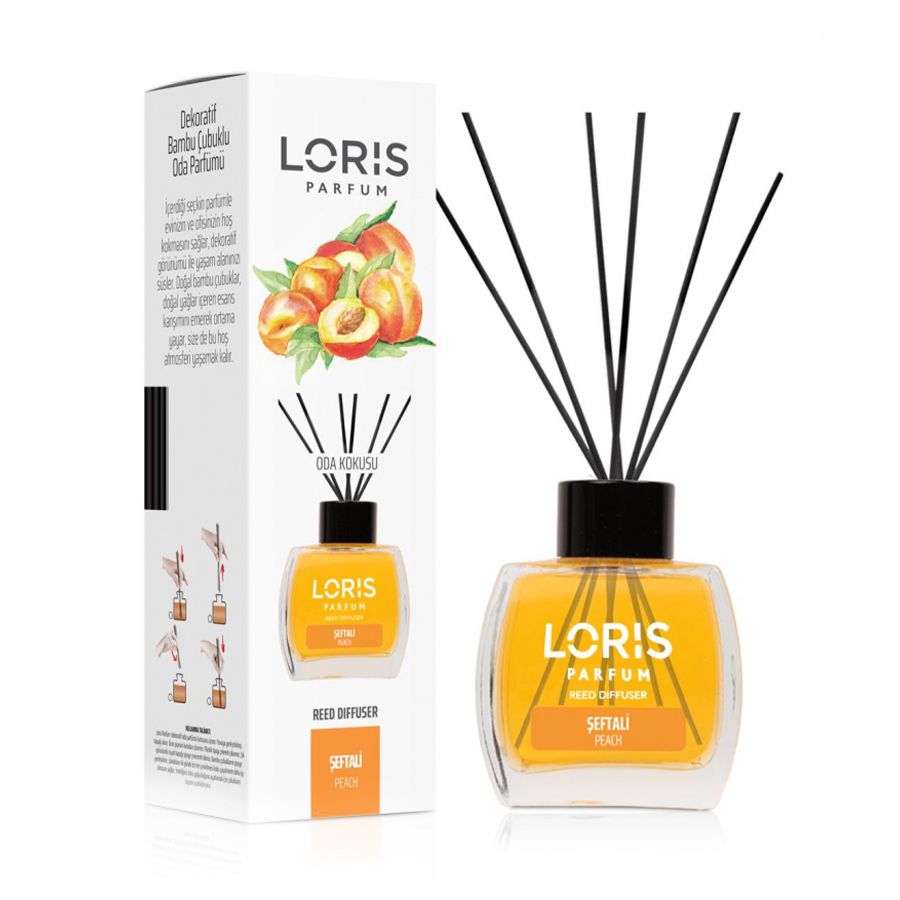 Аромадифузор Loris Parfum Reed Diffuser Персик, 120 мл — купити на EVA ...