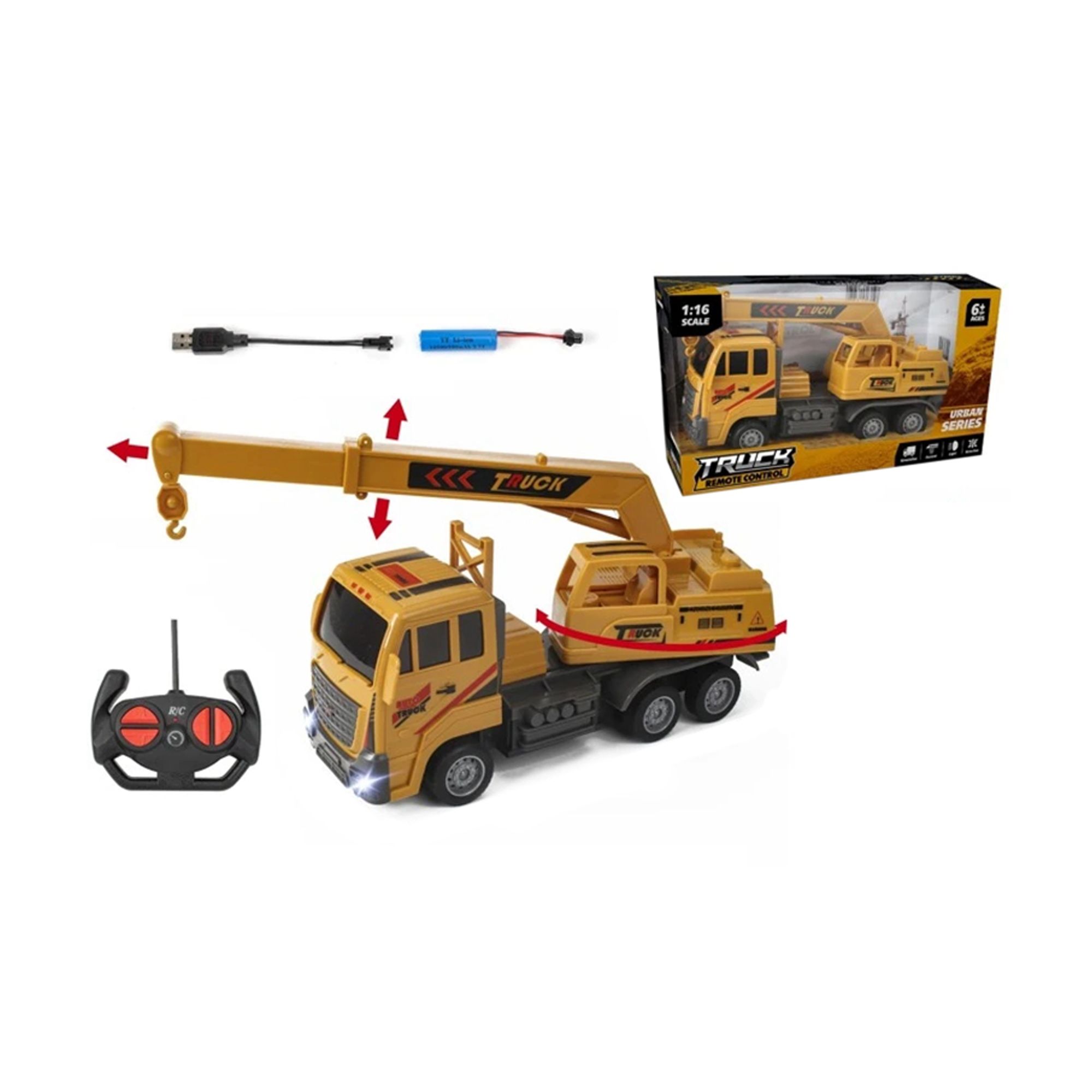 Детский грузовик с краном YG Toys Truck Remote Control на ...