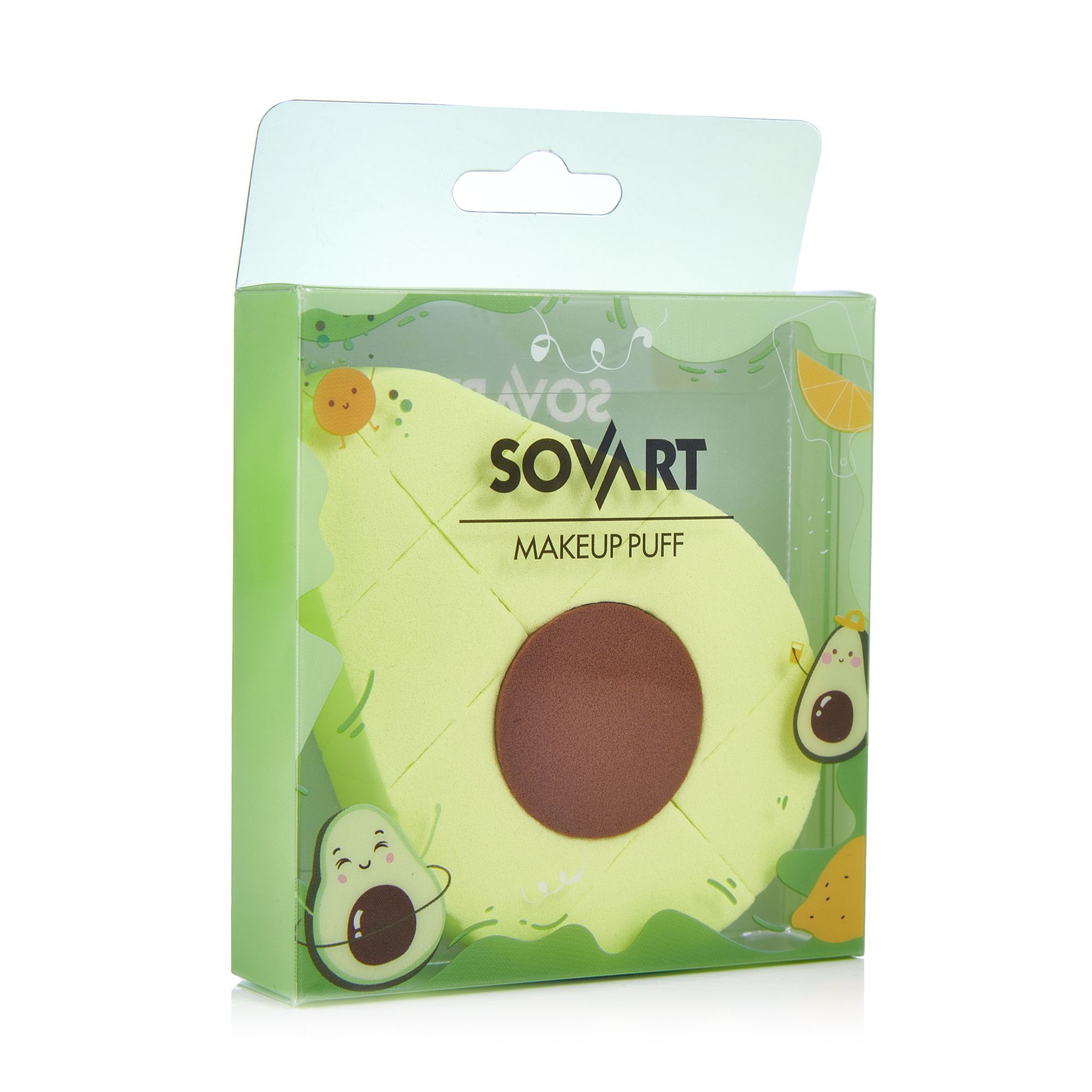 Набор спонжей для макияжа Sovart Авокадо - купить на EVA.UA - гипермаркет красоты