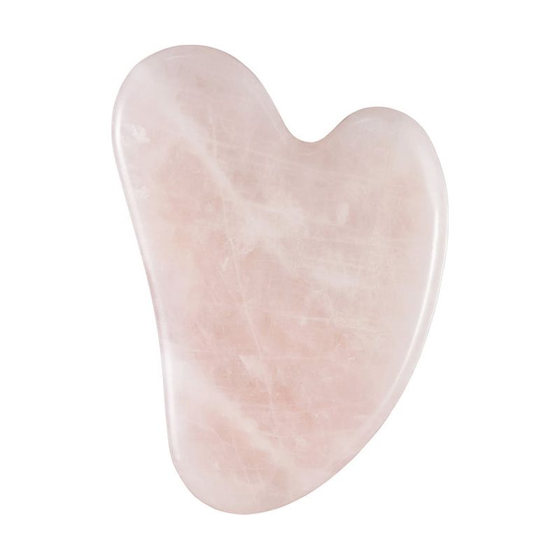 Скребок гуаша Glov Pink Quartz Gua Sha Stone из розового кварцевого ...