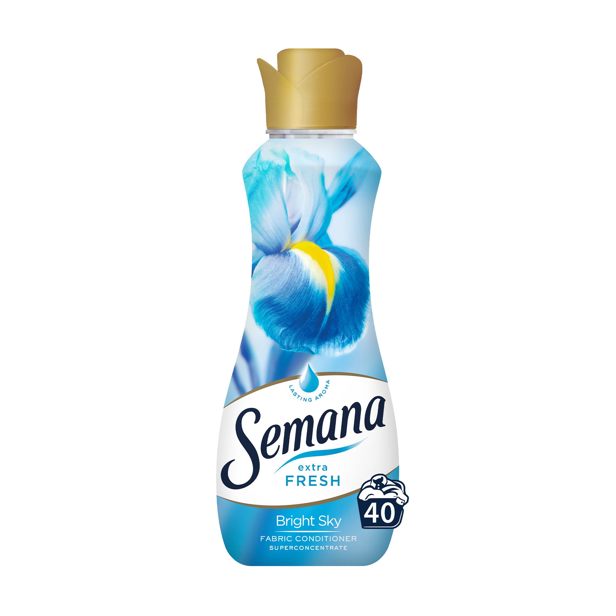 Кондиционер для белья Semana Extra Fresh Bright Sky, 40 стирок, 800 мл ...