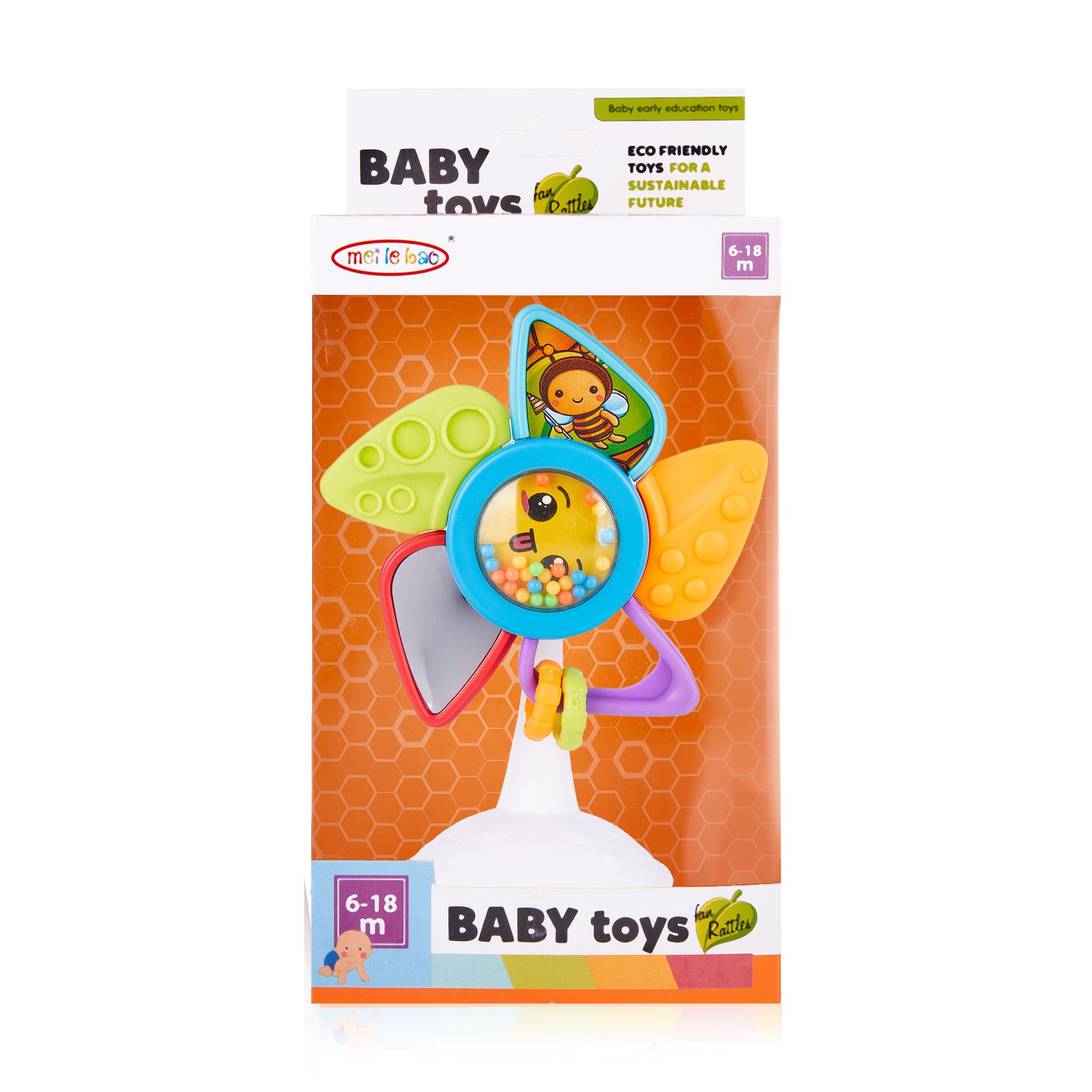 Погремушка детская ветряная мельница meilebao (8400) - купить на EVA.UA ...