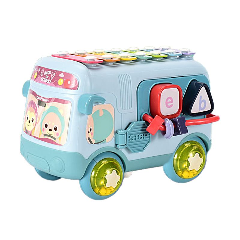 Детская развивающая игрушка NingToys бизиавтобус (YL1022-24/HJ093001038 ...