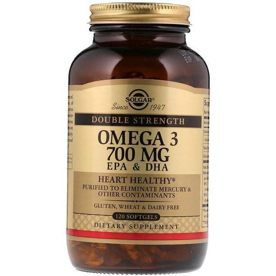 Омега 3 Solgar Omega-3 700 mg EPA & DHA 120 Softgels (855062) — купить ...