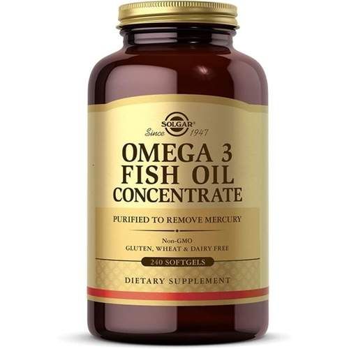 Омега 3 Solgar Omega-3 Fish Oil Concentrate 240 Softgels (856535 ...