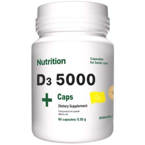 Вітамін D EntherMeal D3 5000 60 Caps (857215) — купити на EVA.UA — ціна ...