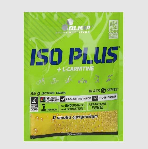 Изотоник Olimp Nutrition Iso Plus+ L-Carnitine sachet 35 g Lemon ...
