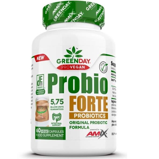 Ензими для спорту Amix Nutrition GreenDay ProVegan Probio Forte 60 Veg ...
