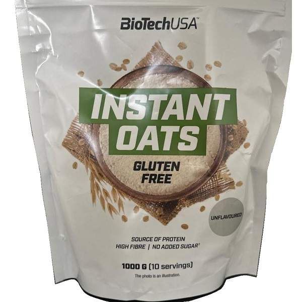 Заменитель питания BioTechUSA Instant Oats gluten free 1000 g /10 ...