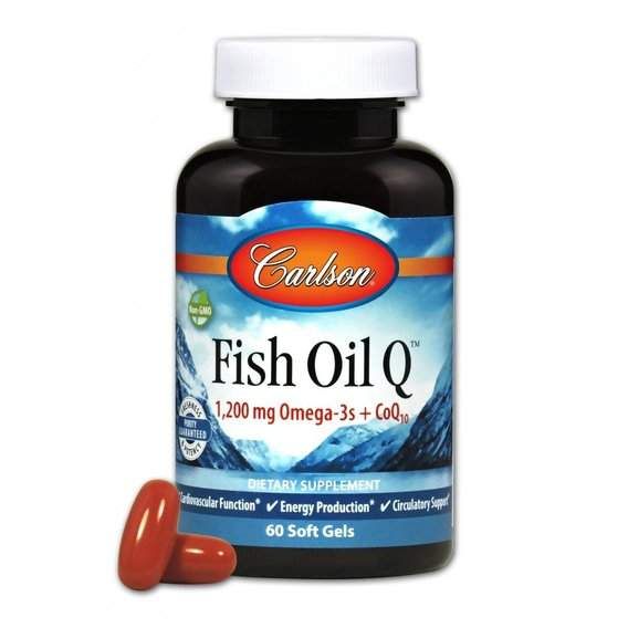 Омега 3 Carlson Labs Fish Oil Q 60 Soft Gels (861136) — купити на EVA ...