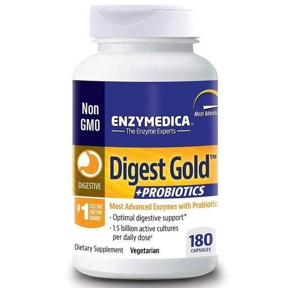 Пробиотик Enzymedica Digest Gold + Probiotics 180 Caps ENZ-29091 ...