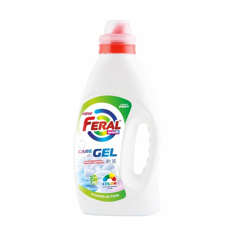 Гель для стирки Feral Wash Color Care Gel, 30 стирок, 1.5 л - купить на ...