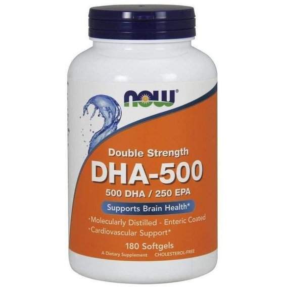Омега 3 NOW Foods DHA-500/EPA-250 180 Softgels (861925) — купити на EVA ...