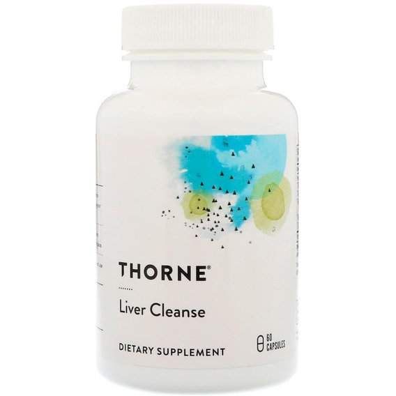 Комплекс для профілактики печінки Thorne Research Liver Cleanse 60 Caps ...