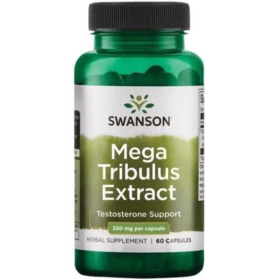 Тестостероновий комплекс Swanson Mega Tribulus Extract 250 mg 60 Caps ...