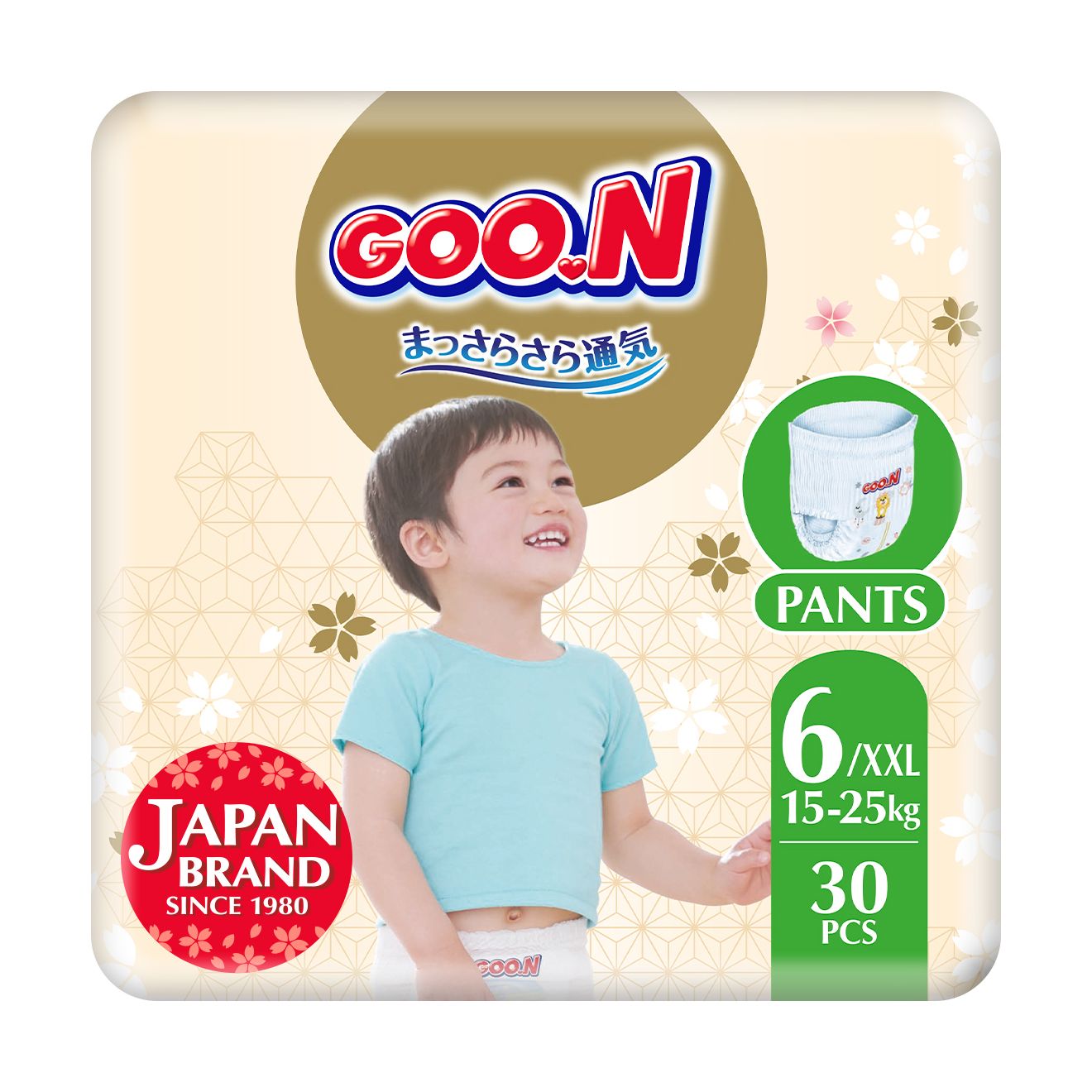 Подгузники-трусики Goo.N Premium Soft размер XXL (15-25 кг), 30 шт - купить на EVA.UA ...