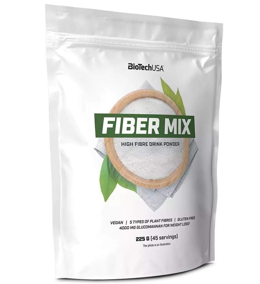 Клітковина BioTechUSA Fiber Mix 225 g /45 servings/ Unflavored (864739 ...