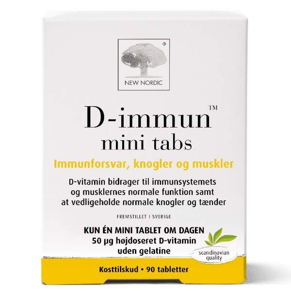Витамин D New Nordic D-immun mini 90 Tabs (866112) — купить на EVA.UA ...