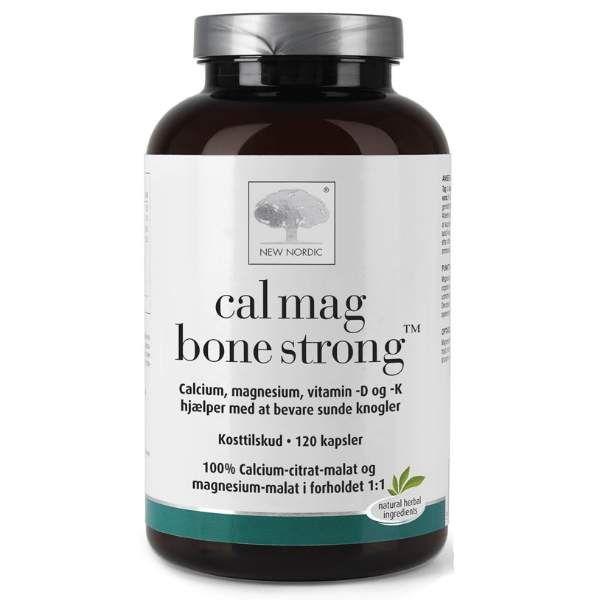 Комплекс для суглобів New Nordic Cal Mag Bone Strong 120 Caps (866113 ...