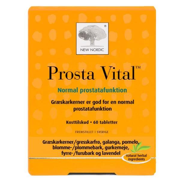 Комплекс для здоров'я передміхурової залози New Nordic Prosta Vital 60 ...