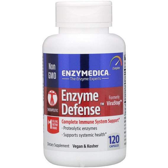 Пищеварительные ферменты Enzymedica Enzyme Defense 120 Caps ENZ-98140 ...