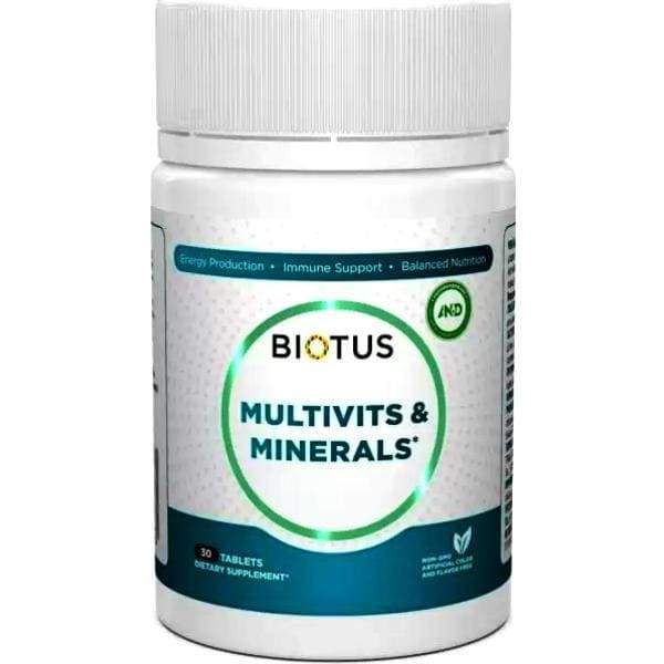 Витаминно-минеральный комплекс Biotus Multivits & Minerals 30 Tabs BIO ...