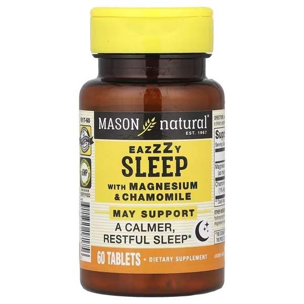 Комплекс для сну Mason Natural Eazzzy sleep with Magnesium & Chamomile ...