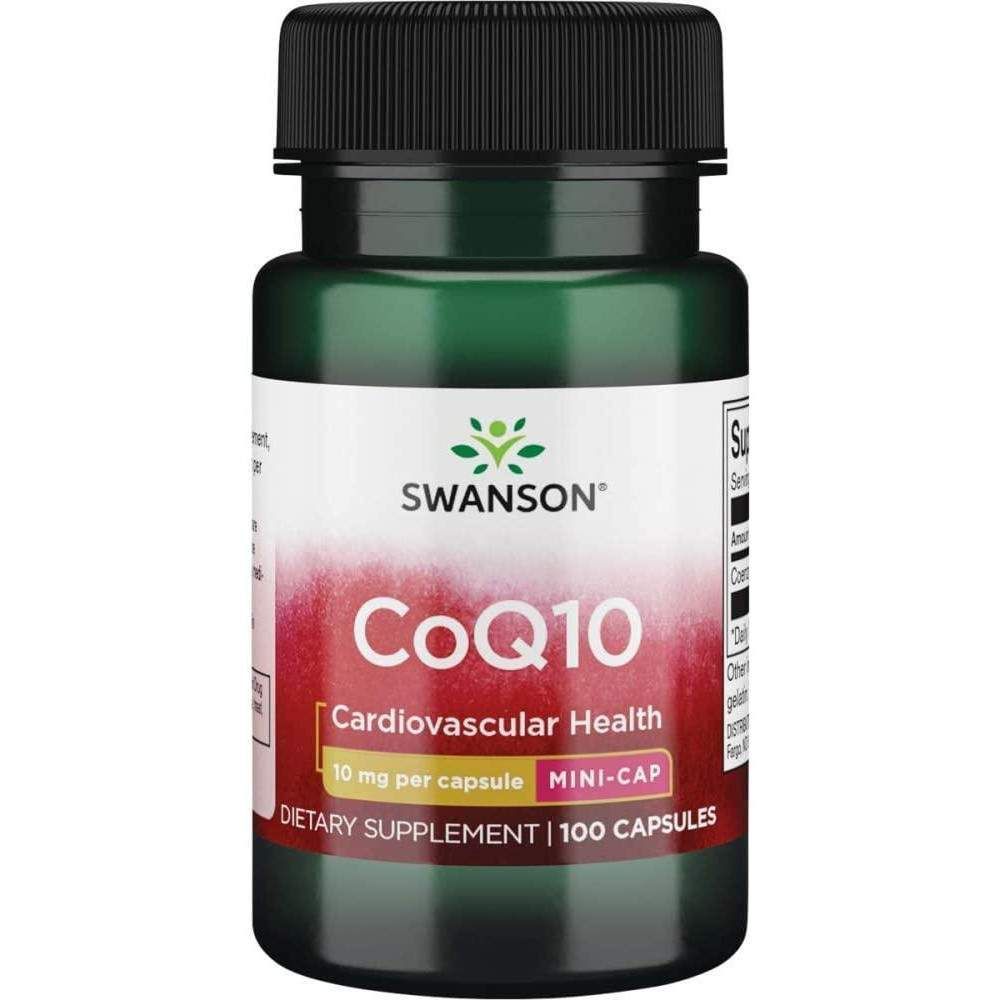 Коэнзим Swanson CoQ10 Mini Cap 10 mg 100 Caps (870307) — купить на EVA ...