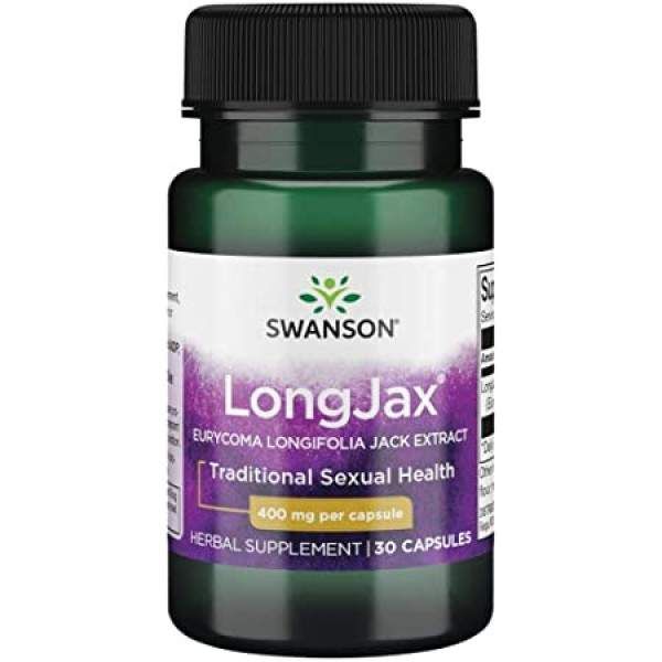 Екстракт кореня Еврікоми Swanson LongJax Eurycoma Longifolia Jack 400 ...