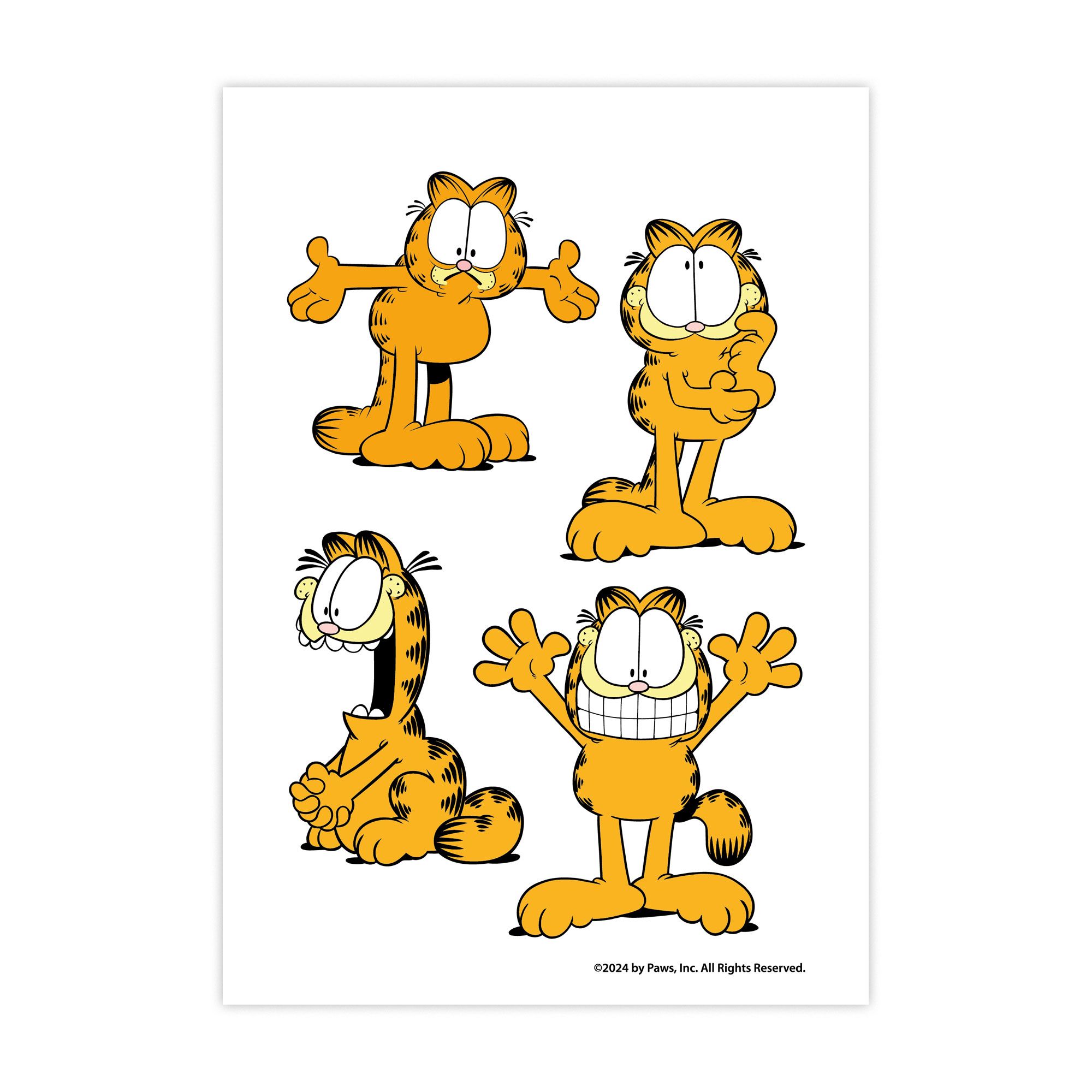 Термонаклейка для тканини Sovart Гарфілд, розмір 148*210, мікс 2 — купити на EVA.UA ...