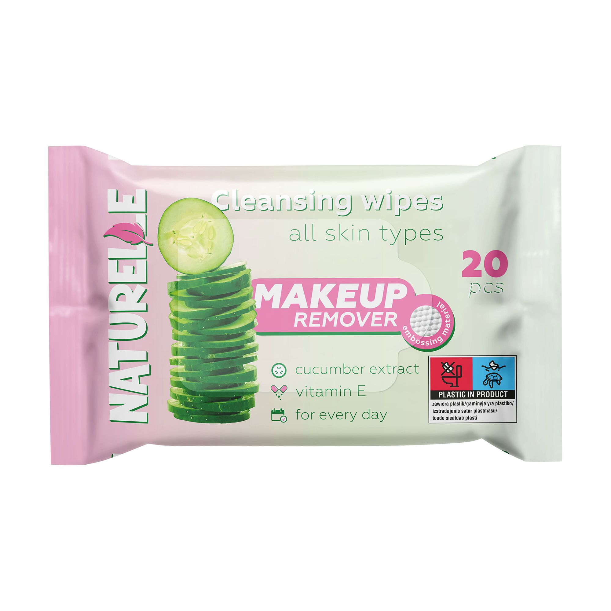 Влажные салфетки для снятия макияжа Naturelle Makeup Remover с ...