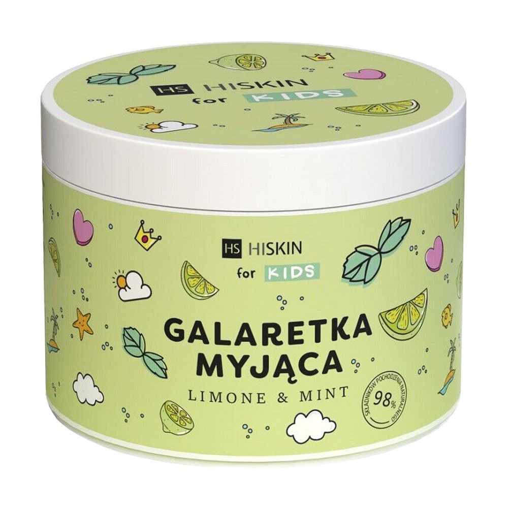 Дитяче желе для ванн HiSkin Kids Jelly Body Wash Sweet Lime, 150 мл ...