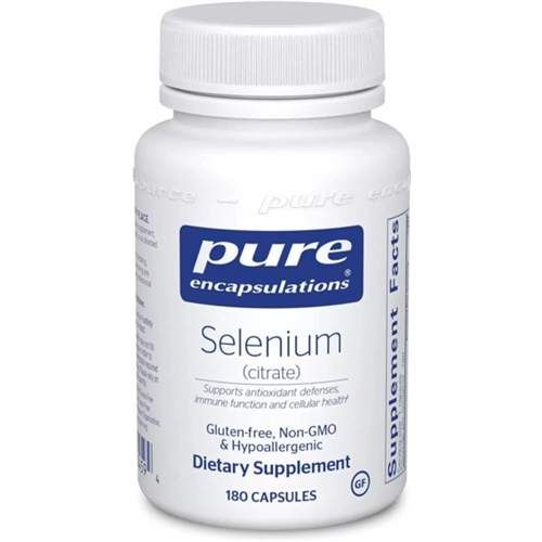 Селен Pure Encapsulations Selenium (citrate) 180 Caps (875293) — купить ...