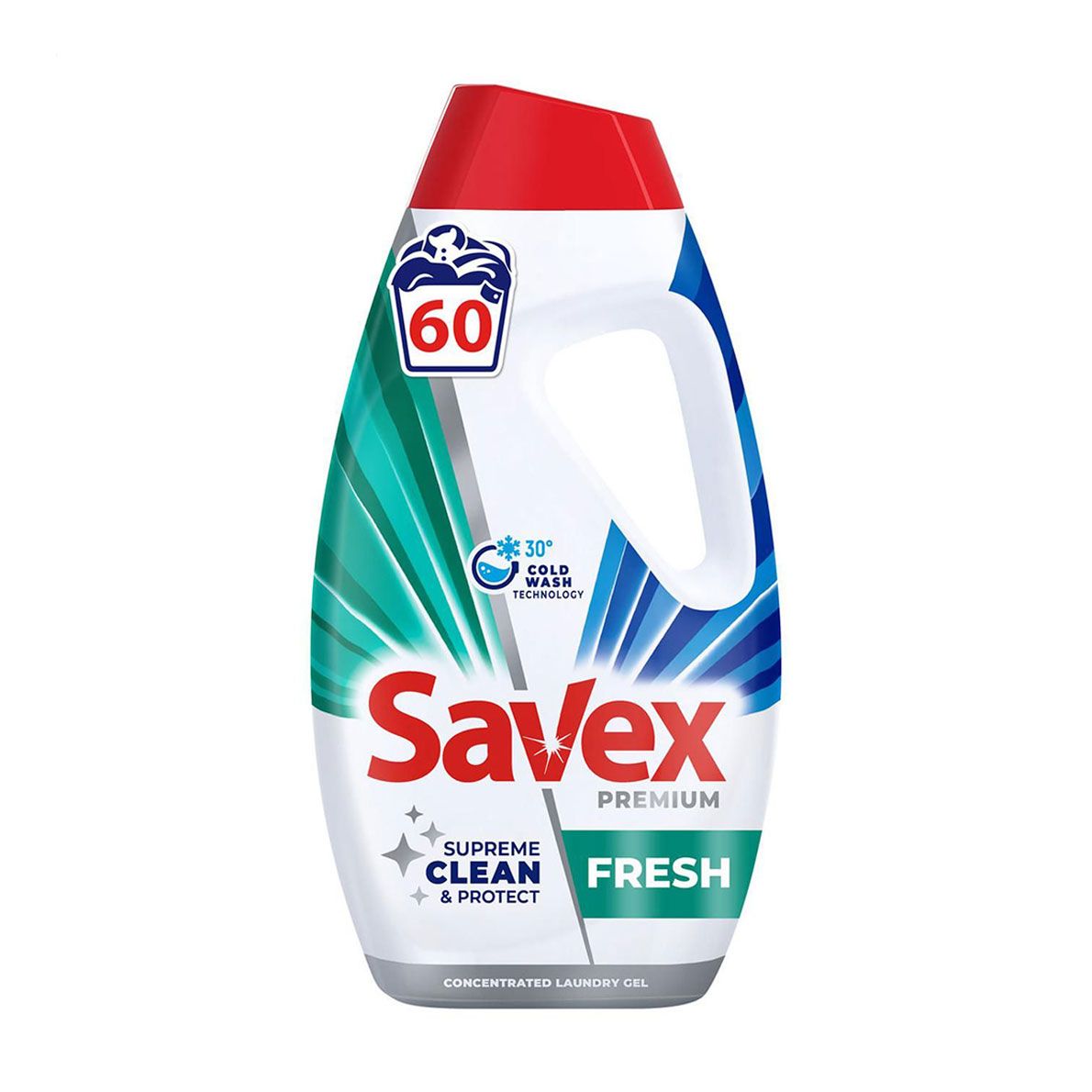 Гель для стирки Savex Premium Fresh, 60 стирок, 2.7 л - купить на EVA.UA - гипермаркет красоты