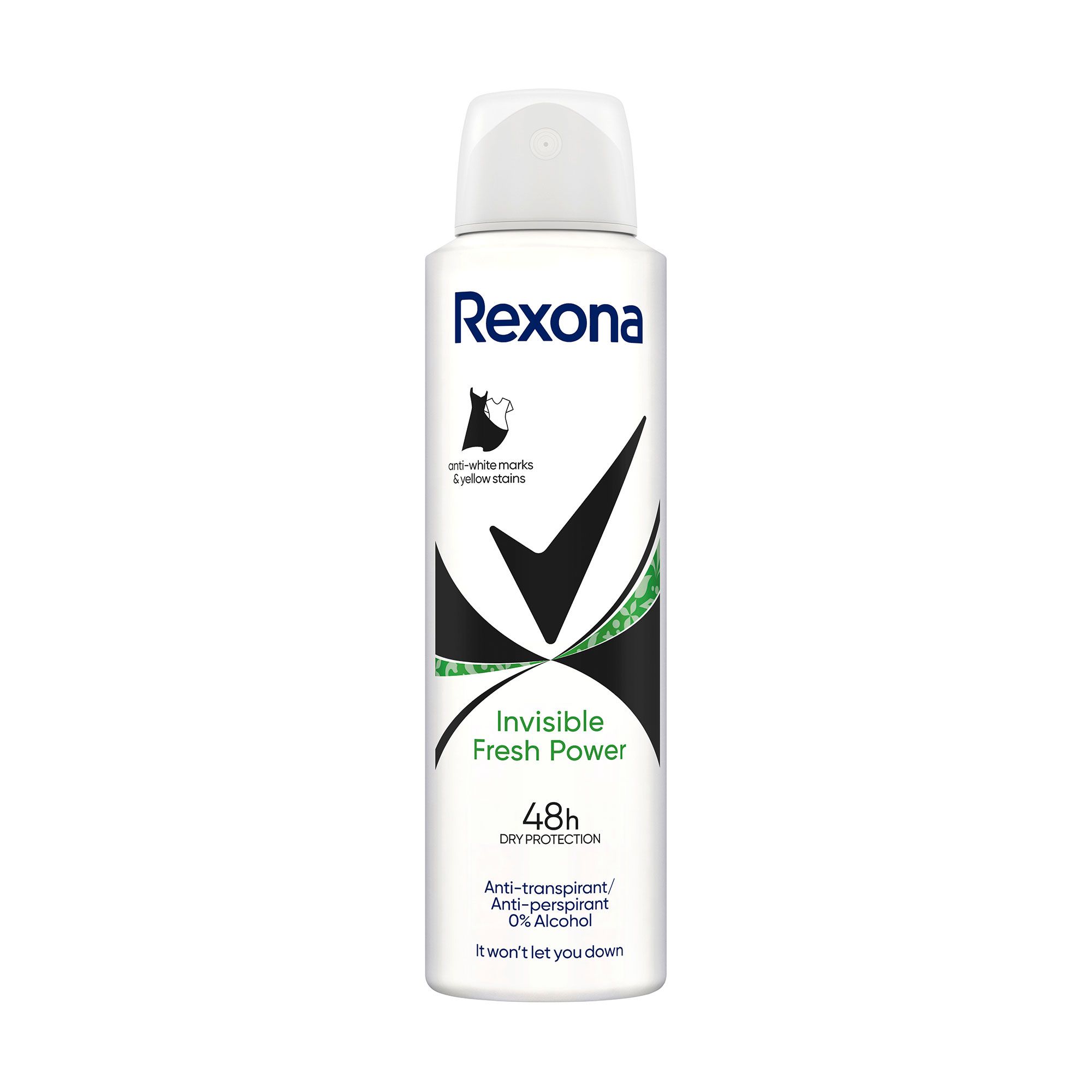 Антиперспирант-аэрозоль Rexona Invisible Fresh Power Невидимый на ...