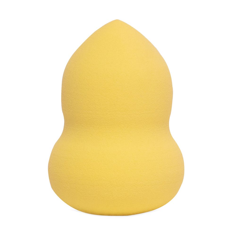 Грушоподібний спонж для макіяжу Bless Beauty Puff Make Up Sponge жовтий ...