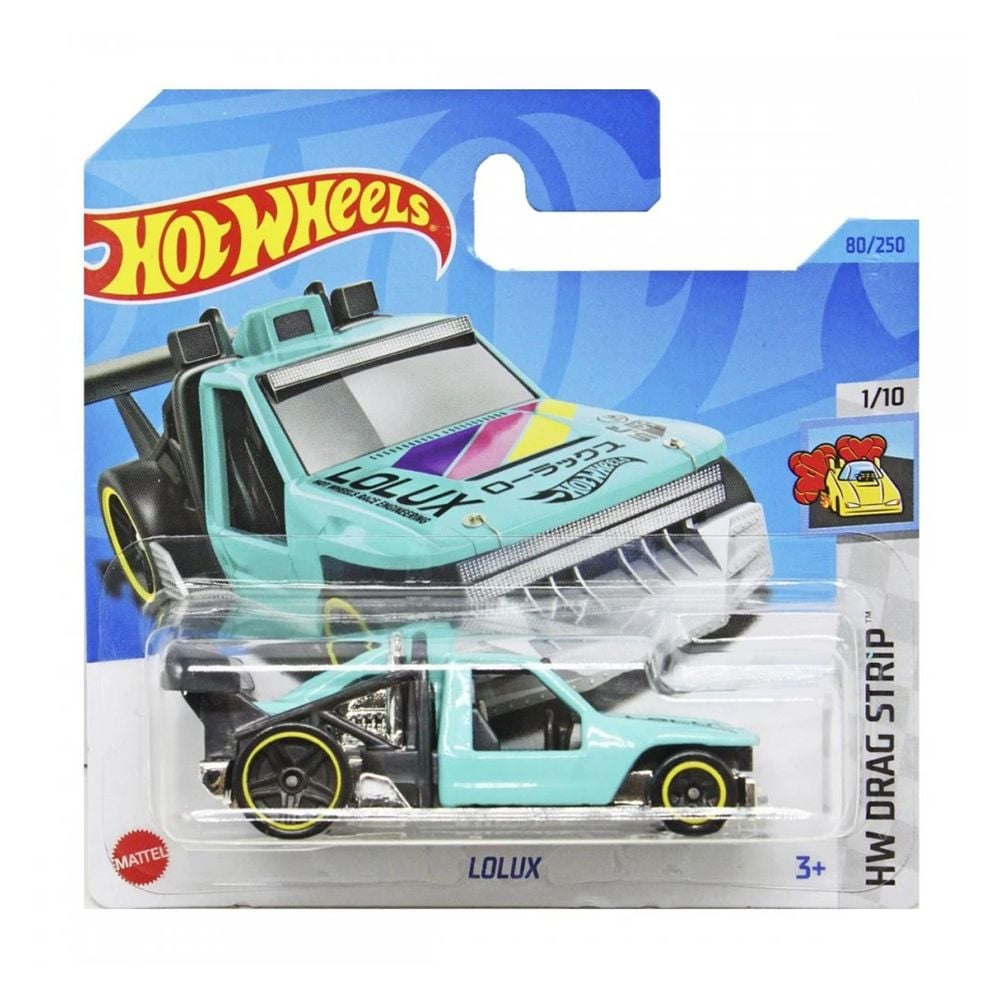 Базовий автомобіль Hot Wheels Lolux, бірюзово-сірий, від 3 років, 11*3 ...