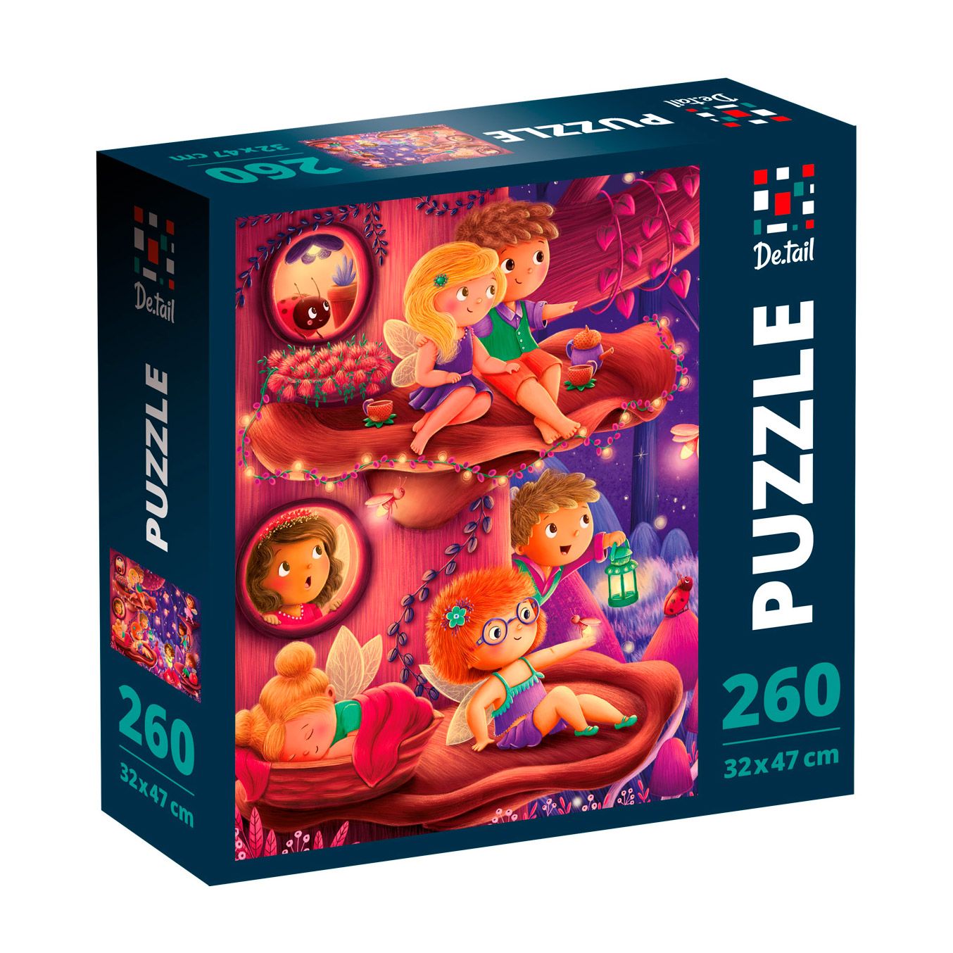 Пазли De.tail Лісове містечко, від 5 років, 260 деталей, 32*47 см ...