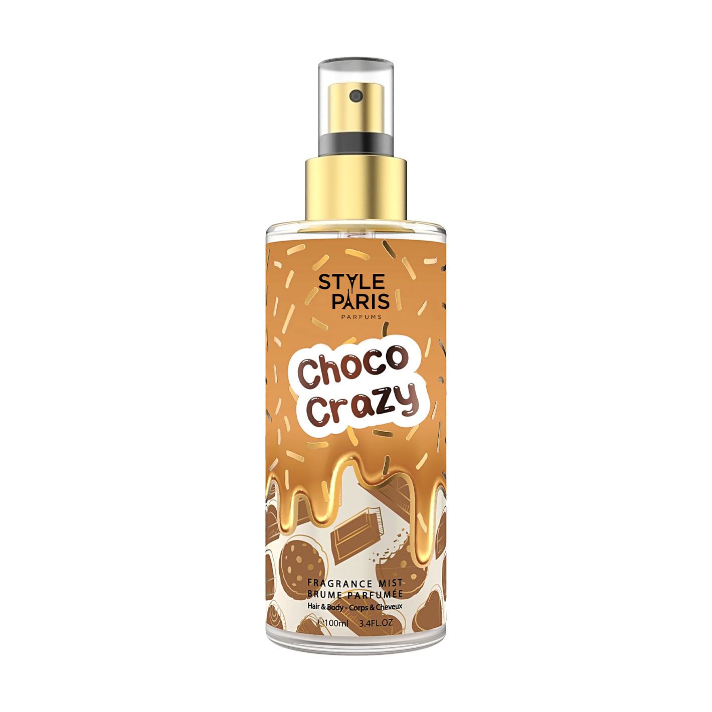 Парфюмированный спрей для тела женский Style Paris Choco Crazy, 100 мл ...