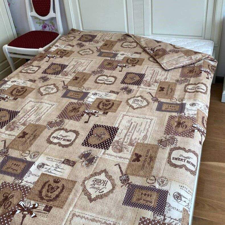 Підковдра на запах євро 200х210 см Бязь Голд Ananasko PD1711 (888293 ...