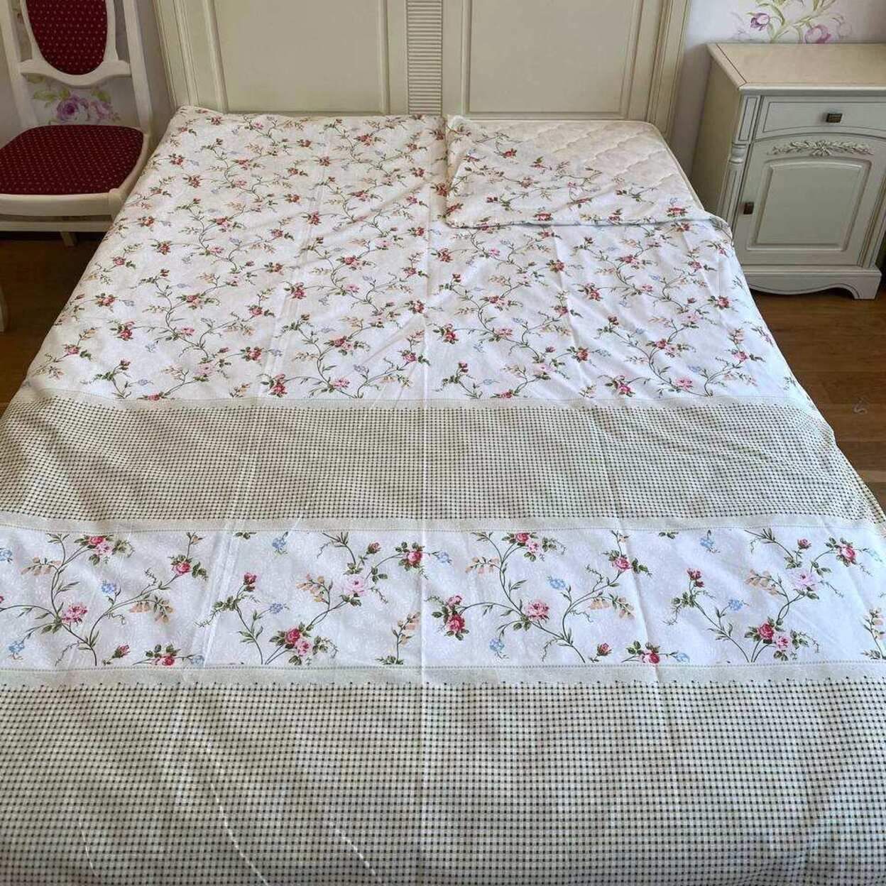 Підковдра на запах односпальна 150х210 см Бязь Голд Ananasko PD1716 ...