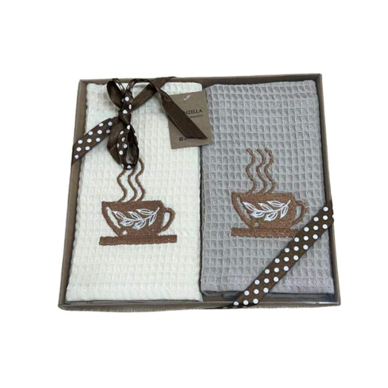 Кухонные полотенца вафельные хлопковые 40х60 см RM174 (2 шт.) Lorenzella (889386) — купить на ...