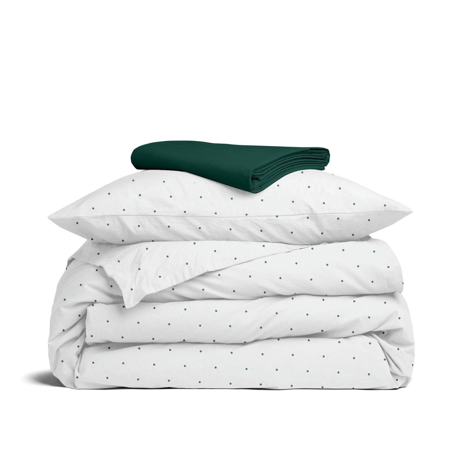 Підліткова постіль з простирадлом на резинці MINI DOTS CS33 COSAS (4822052237113) (898096 ...