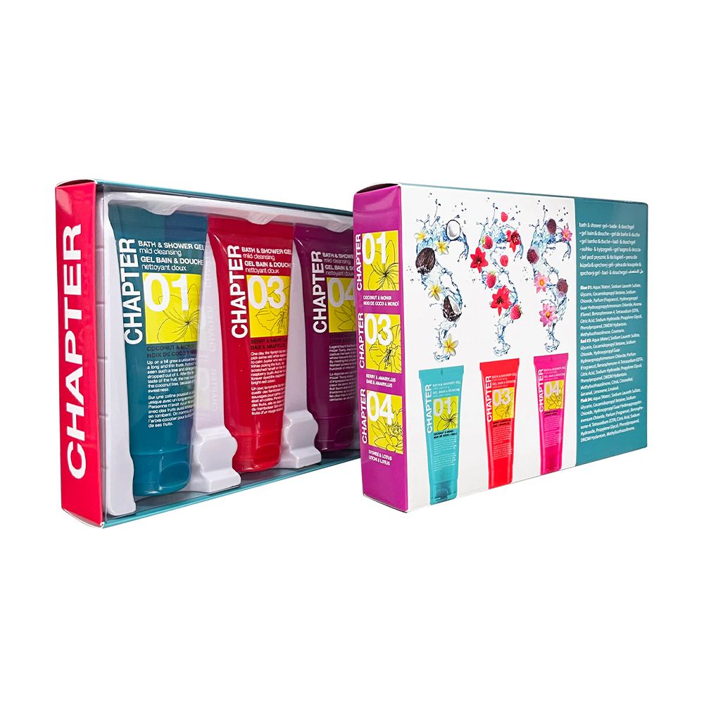 Набір для тіла Mades Cosmetics Chapter (гель для душу 01, 100 мл +гель для душу 03, 100 мл ...