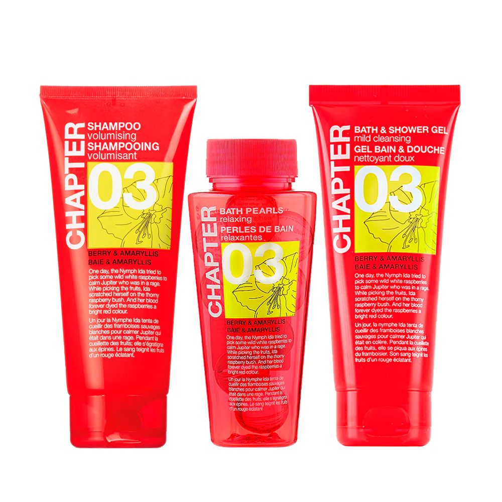 Набор для тела Mades Cosmetics Chapter 03 Berry & Amaryllis Малина и амариллис (гель для душа ...