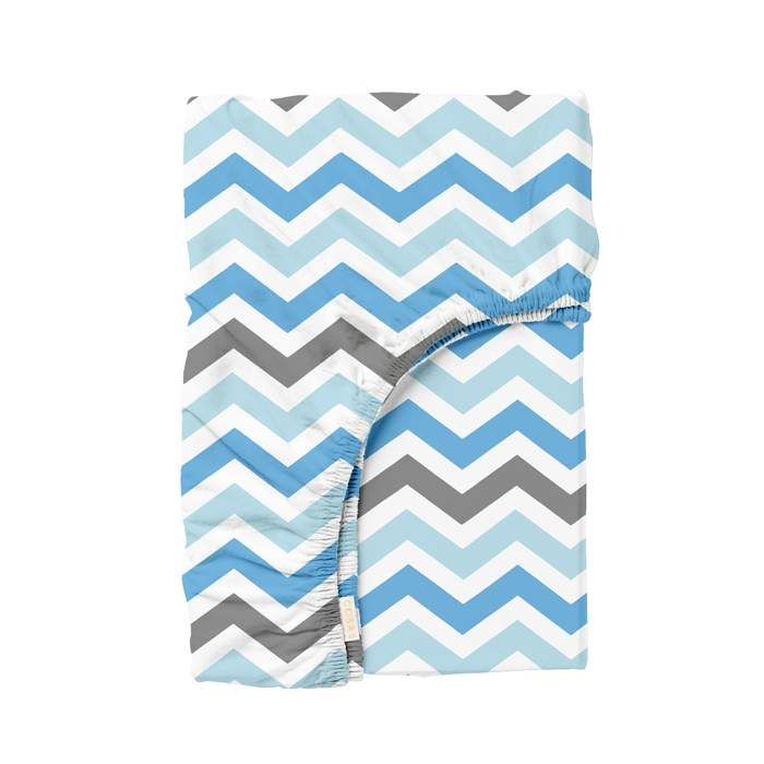 Простирадло на резинці 120х200 ZIGZAG CS3 COSAS (4822052118528) (902825 ...