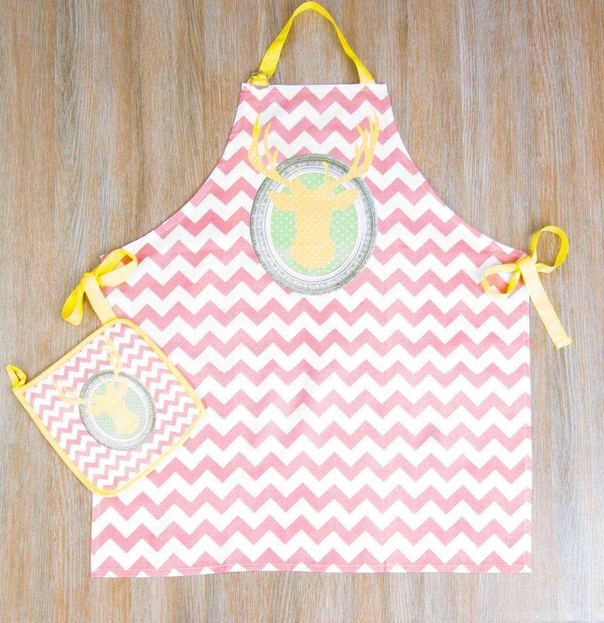 Набір для кухні Barine Yellow dear фартух з прихваткою (906905 ...