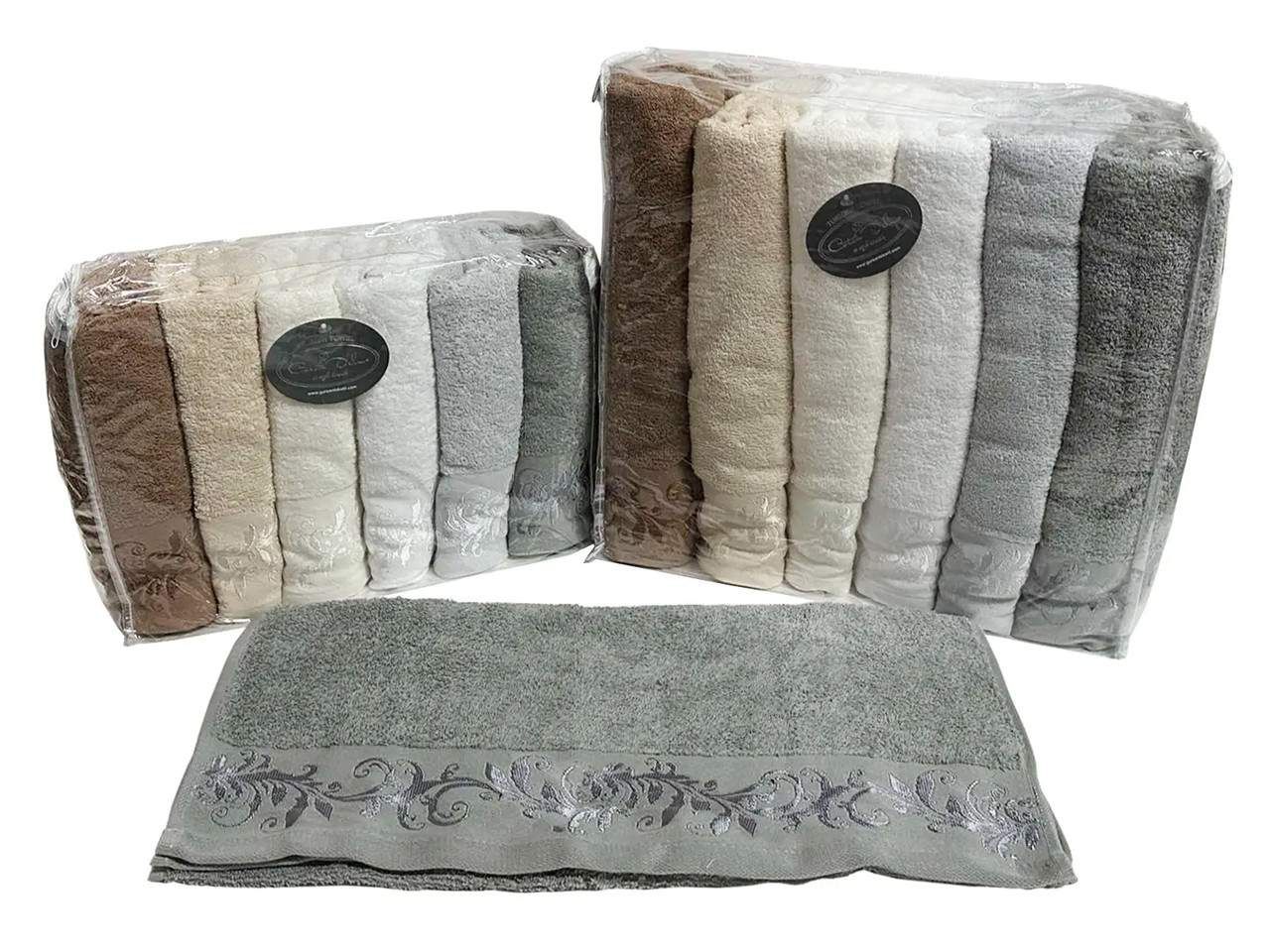 Набір рушників Gursan Cotton Brown 70x140 (6 шт.) (908784) — купити на ...