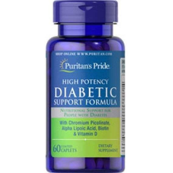 Комплекс для профілактики діабету Puritan's Pride Diabetic Support ...