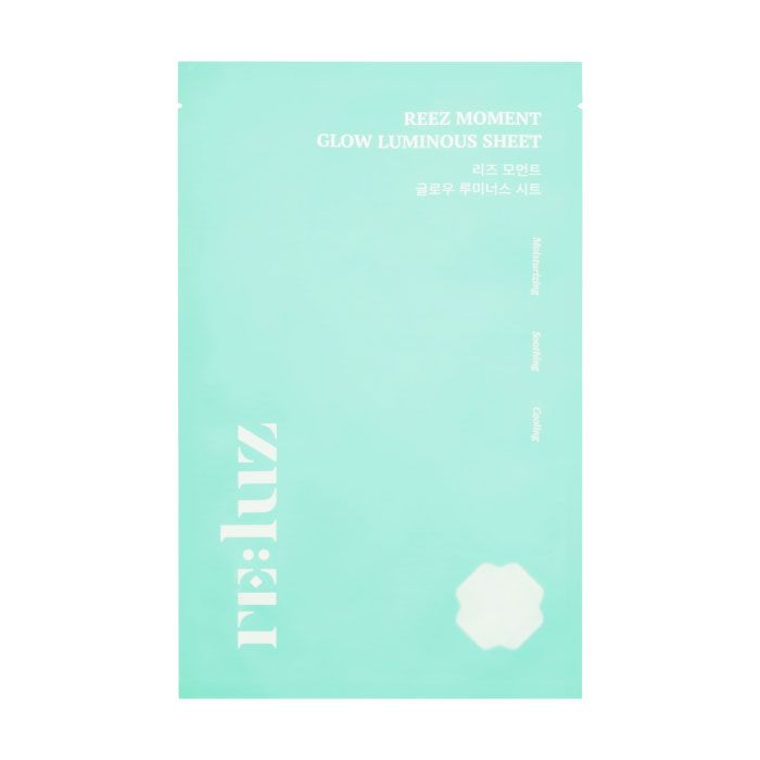 Гидрогелевая маска для лица Re:Luz Reez Moment Glow Luminous Sheet, 1 ...